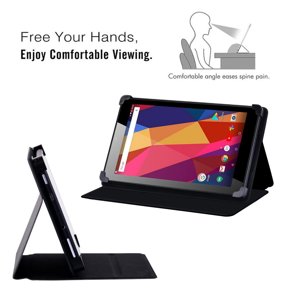 Printed name PU Leather Stand flip Cover Case For Argos Alba 7 8 10 ...