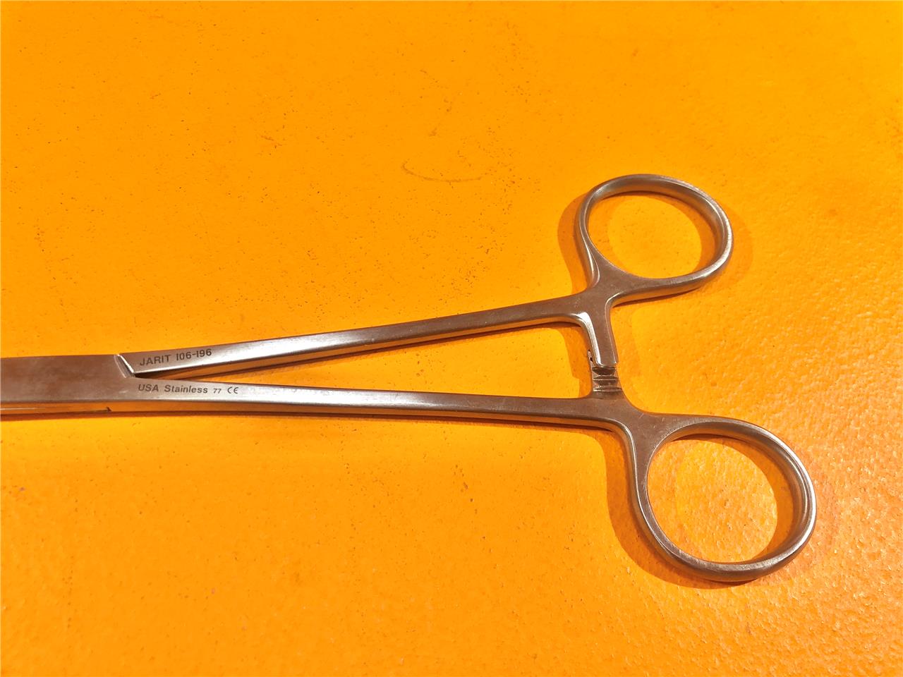 Jarit 106-196 Rochester-Pean Forceps, Curved, 9" (229mm), Stainless Steel | eBay