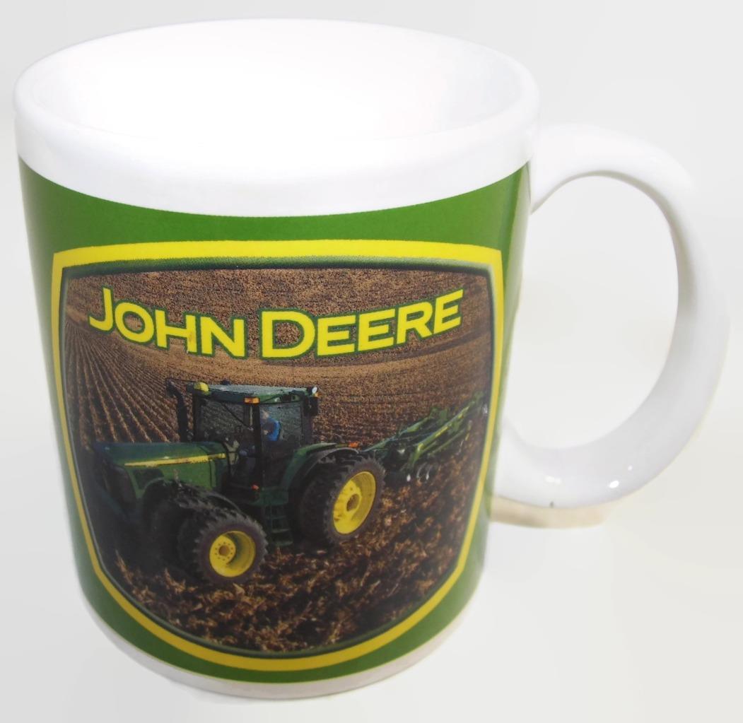 HOUSTON HARVEST Gift John Deere Licensed Coffee Mug Cup Tractors China ...