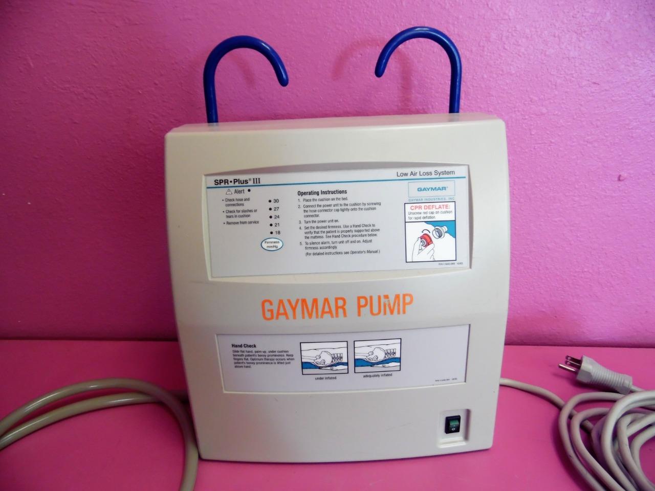 Stryker Gaymar SPR.Plus III Low Air Loss Mattress Pump W/ CPR Deflate ... Stryker Gaymar SPR.Plus III Low Air Loss Mattress Pump W/ CPR Deflate ...