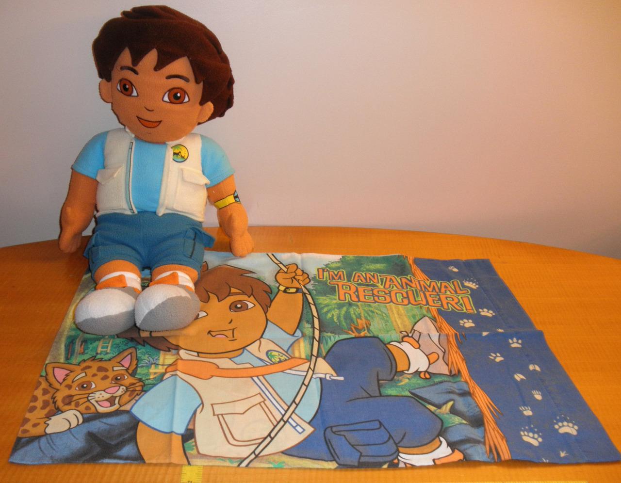 Nick Jr Go Diego Go Diego Standard Pillow Case And Pillow Pal 27 Plush Eur 2431 Picclick De