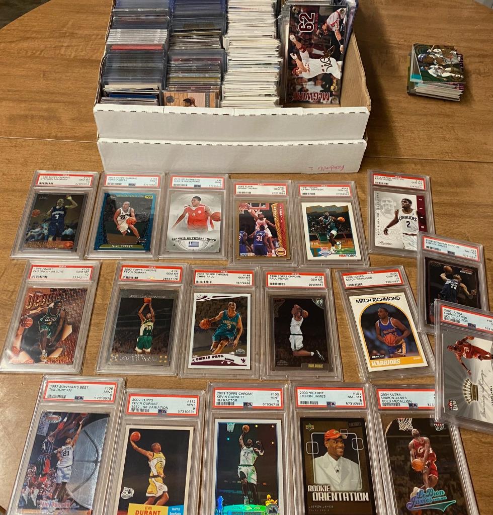 Large (40,000+ cards) Collection For Sale | All Sports – Mostly ...