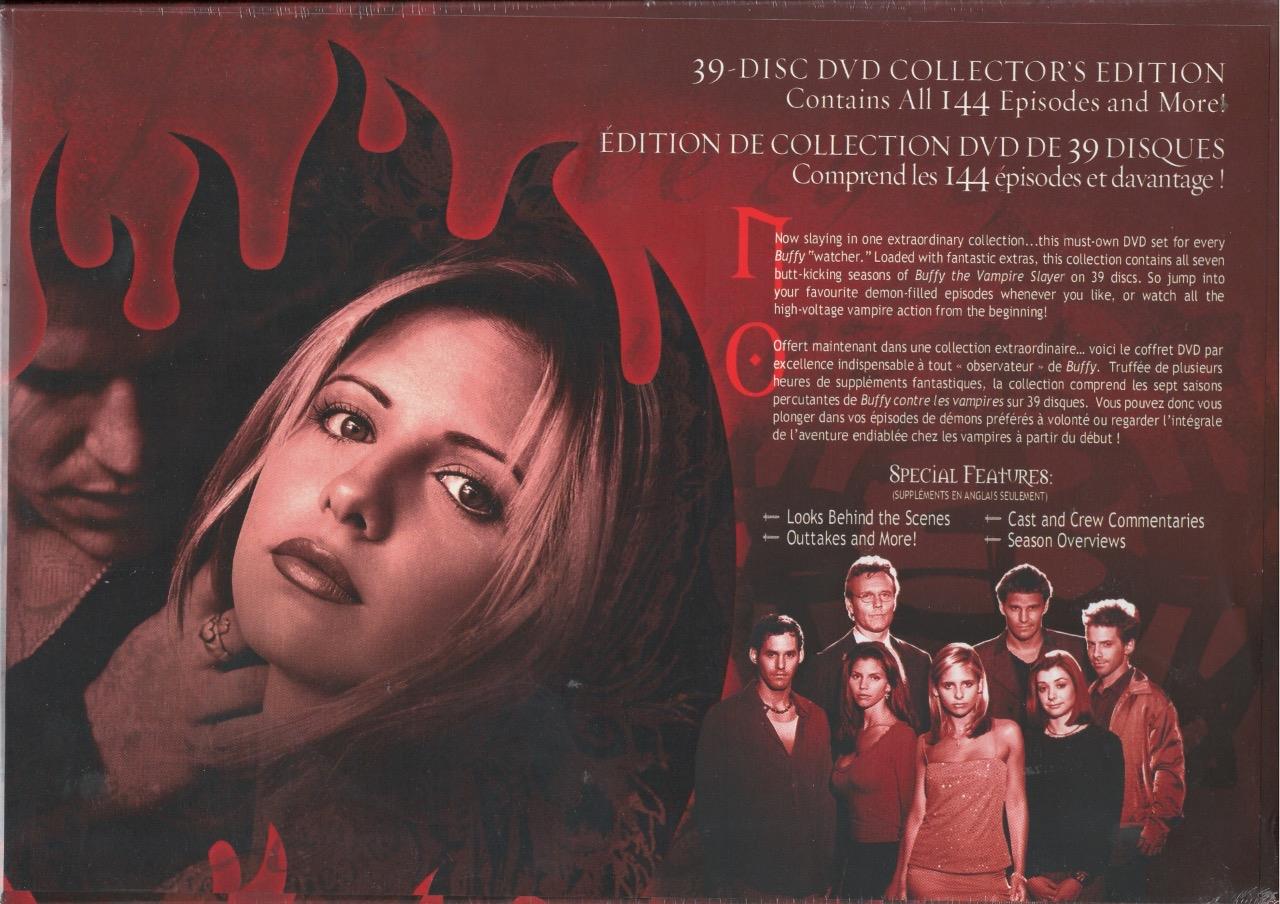 Buffy The Vampire Slayer 39 Dvd Disk The Complete Series Bilingual 144