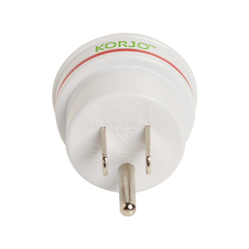 Korjo Travel Adapter for USA Australia Canada Mexico From US to AU NZ ...