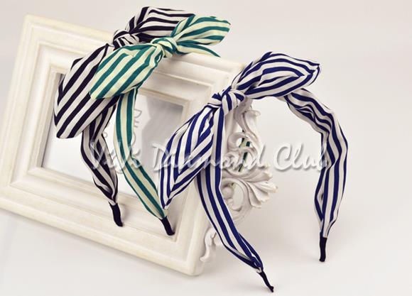 Fashion Korean Style Rabbit Bunny Ears Ribbon Scarf Hair Tie Wrap Bow ...
