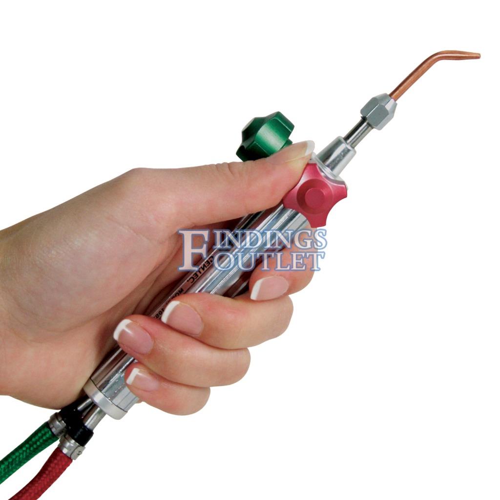 Gentec Soldering Torch Kit Jewelry Easy Turn Knobs Oxygen & Propane ...