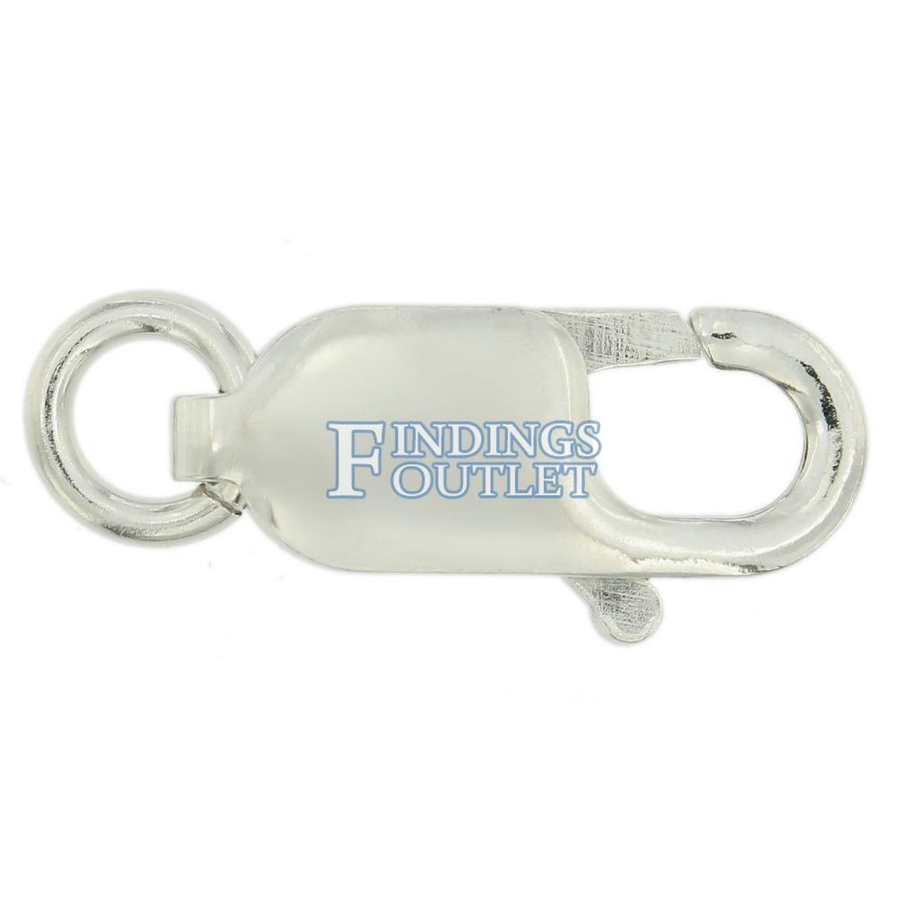 Sterling Silver 925 Lobster Claw Clasp Bracelet Chain Replacement Lock ...