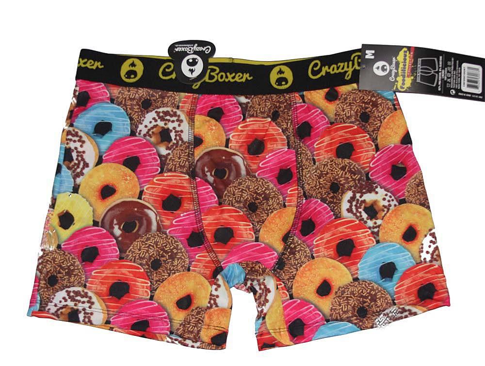 Crazy Boxer Glazed Sprinkles Cake DOUGHNUTS Colorful Boxer Briefs NWT ...