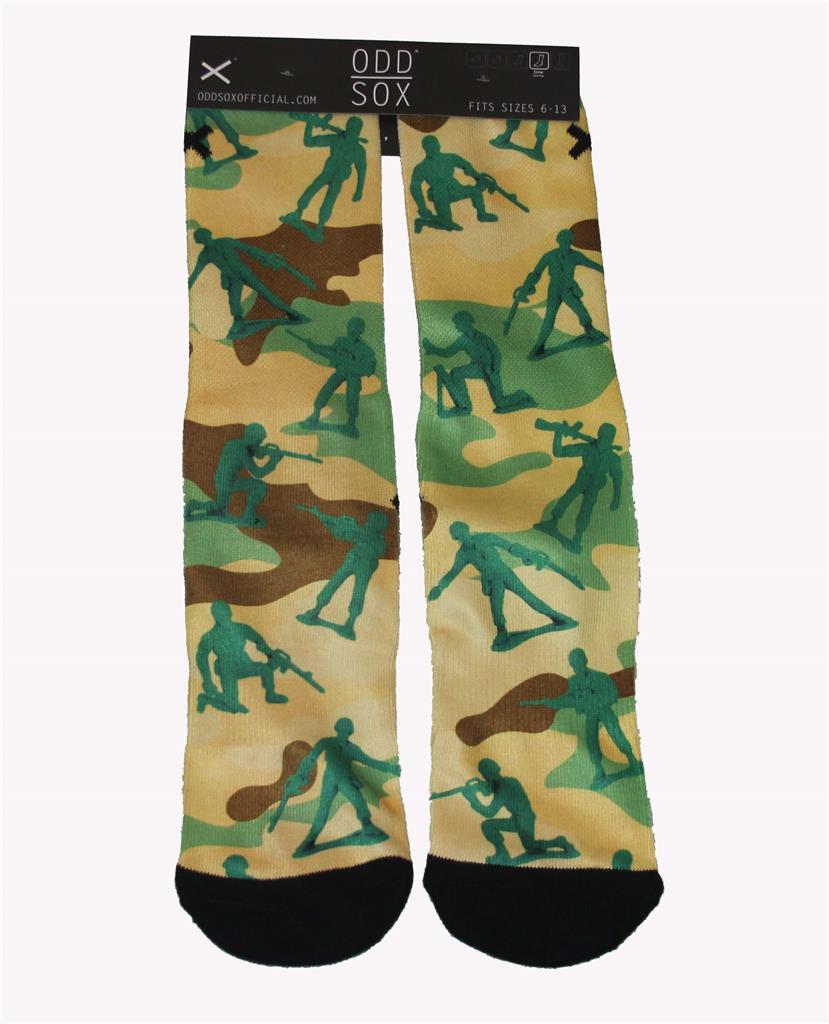 Odd Sox TIGER*WOLF*FLAMINGO*SOLDIERS*COCOA KRISPIES ETC Crew Socks Mns ...