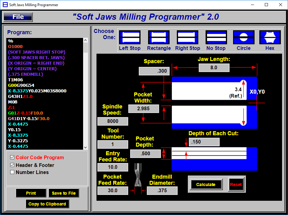 Soft Jaws Milling And Dimensions Programming Software For Kurt Cnc Mill Vises 6 8 Ebay