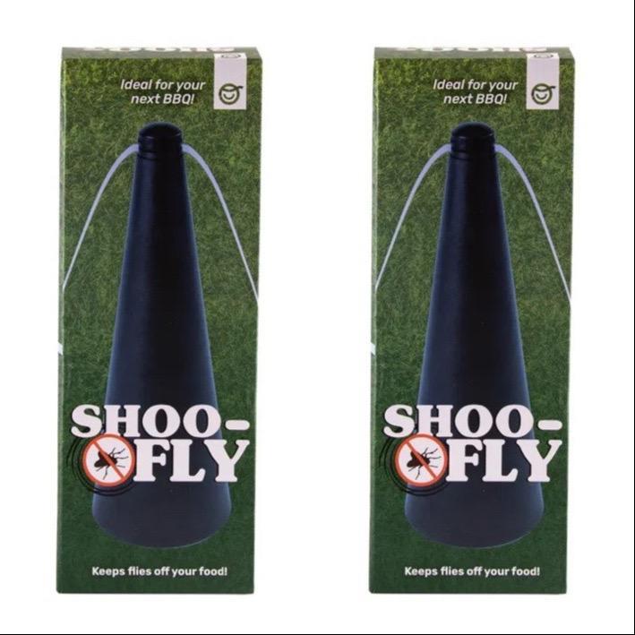 Shoo Fly Away Bug Fan Repeller Fly Fan Spinner Holographic blades ...