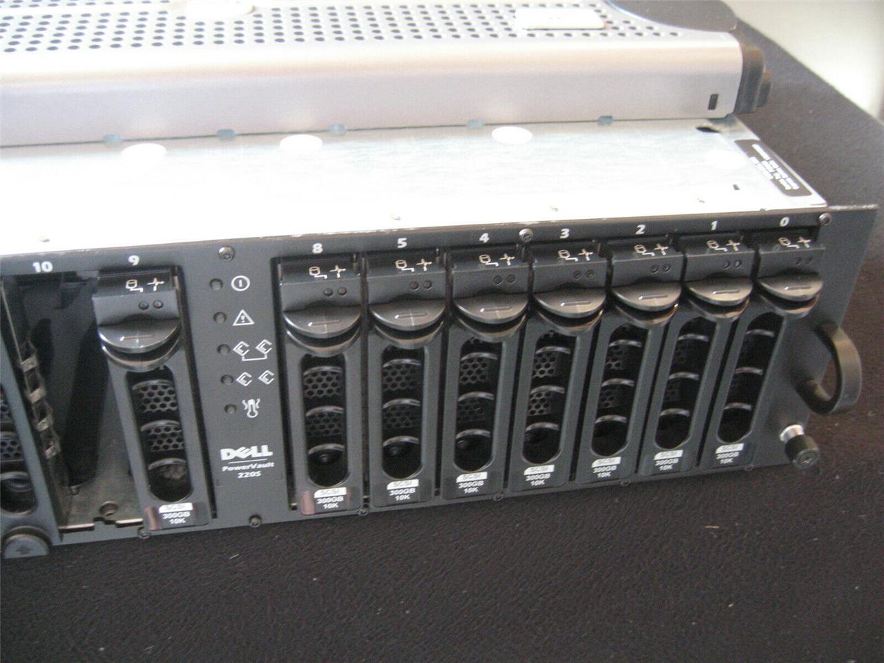 Dell PowerVault 220s Disk Array Storage 6x 147 GB 10k RPM HDD for sale ...