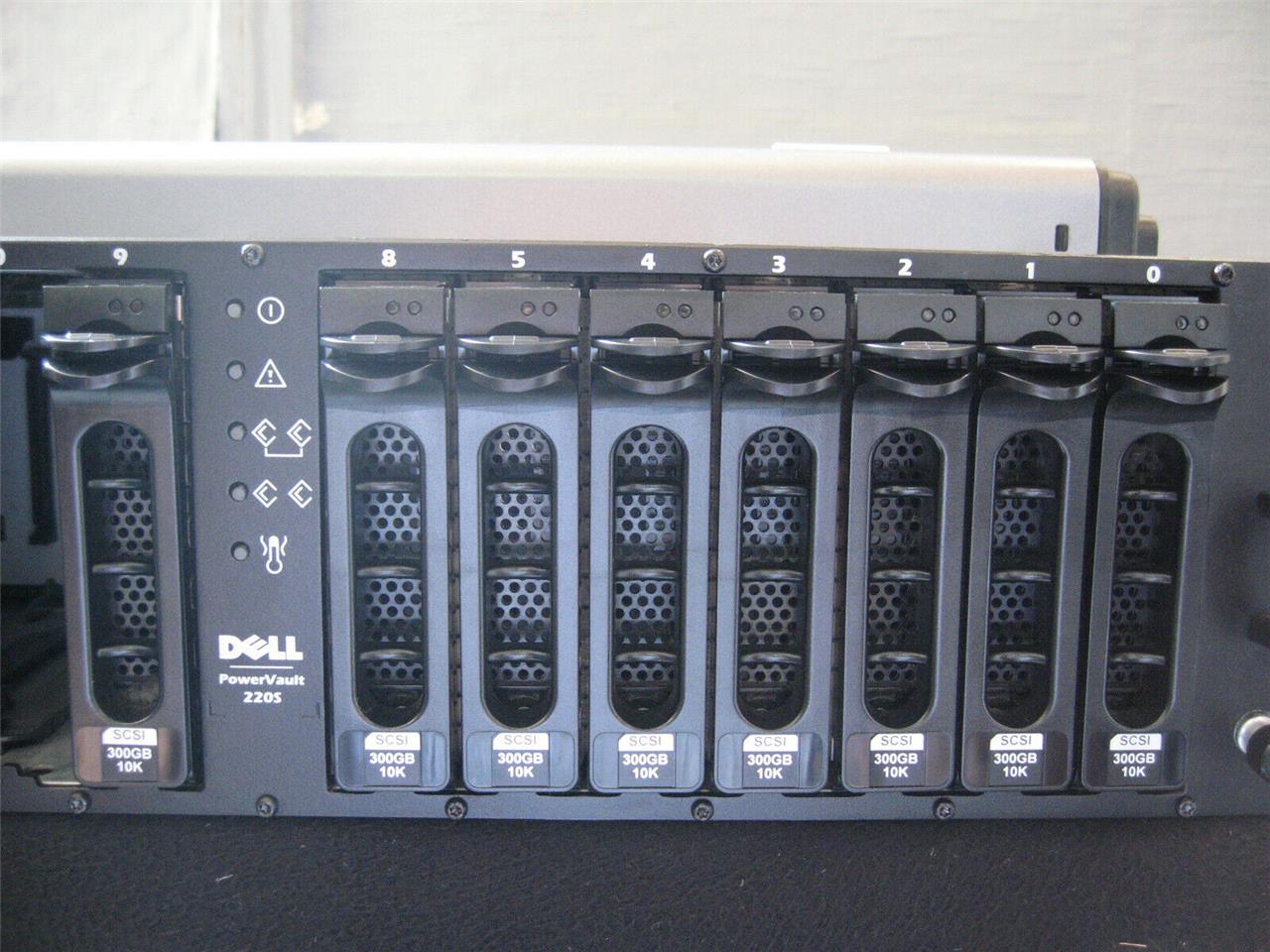 Dell PowerVault 220s Disk Array Storage 6x 147 GB 10k RPM HDD for sale ...