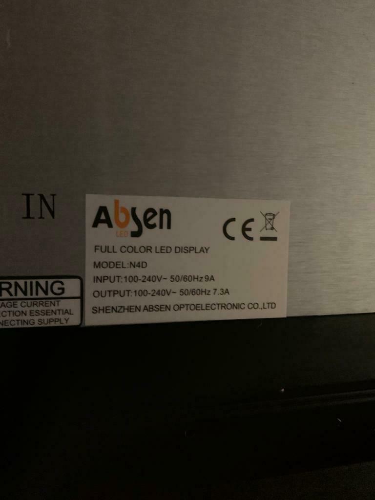 Absen LED 1* TOTEM 7* Cellules N4D Envilight FULL COLOR LED DISPLAY With Stand | eBay