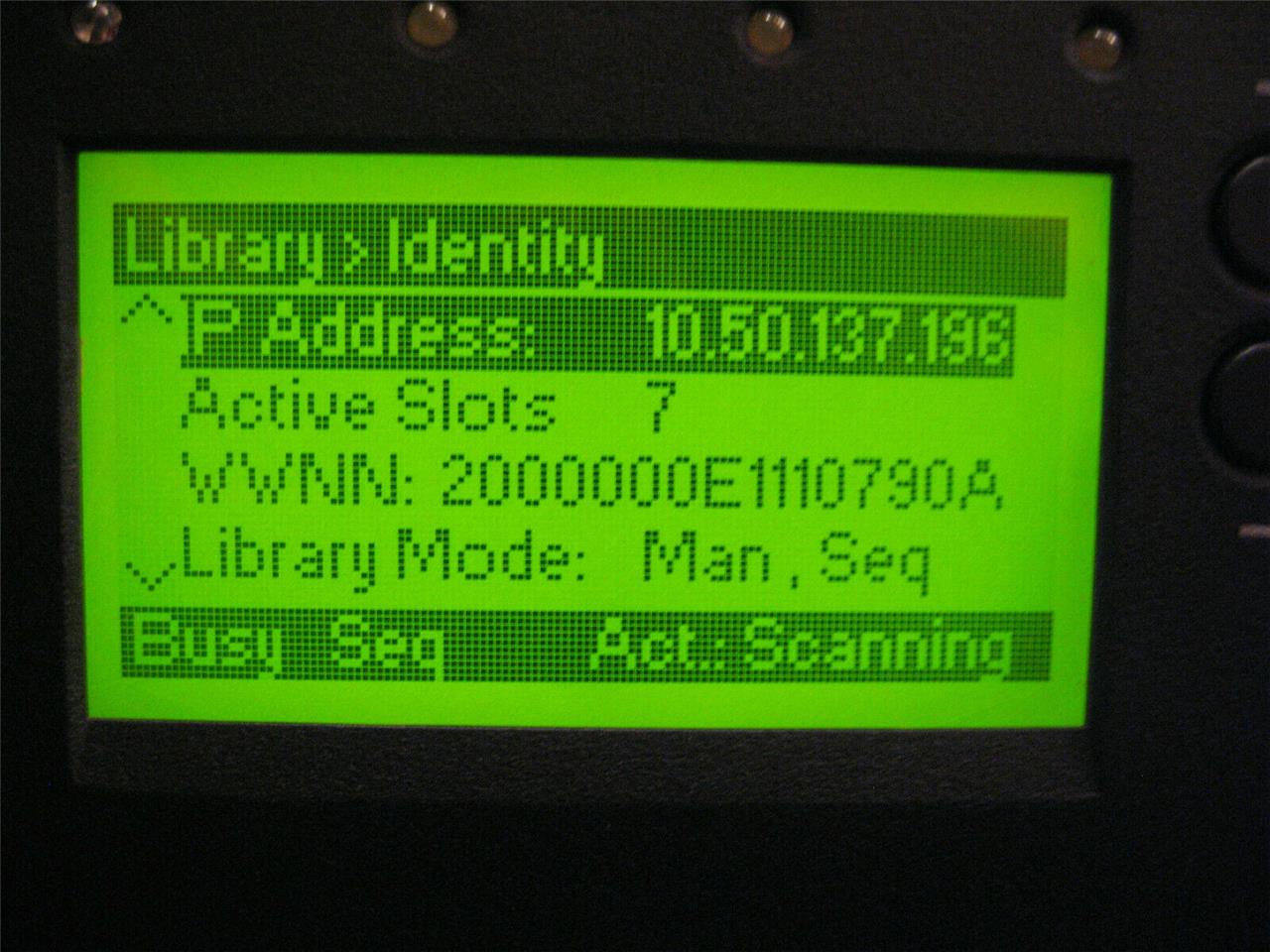 IBM Sytem Storage TS3100 Type 3573 L2U | eBay