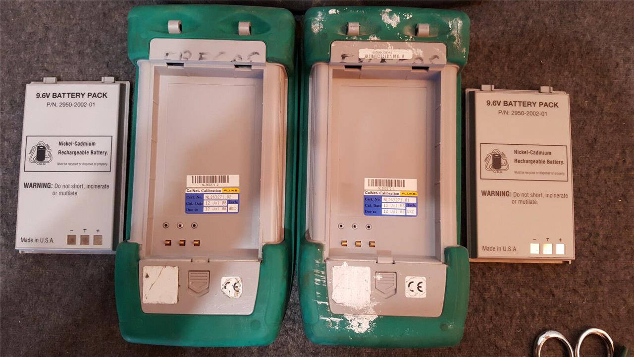 FLUKE MICROTEST OMNI Scanner + OMNI FIBER MM & Remote + CAT6 + MOD 8 ...