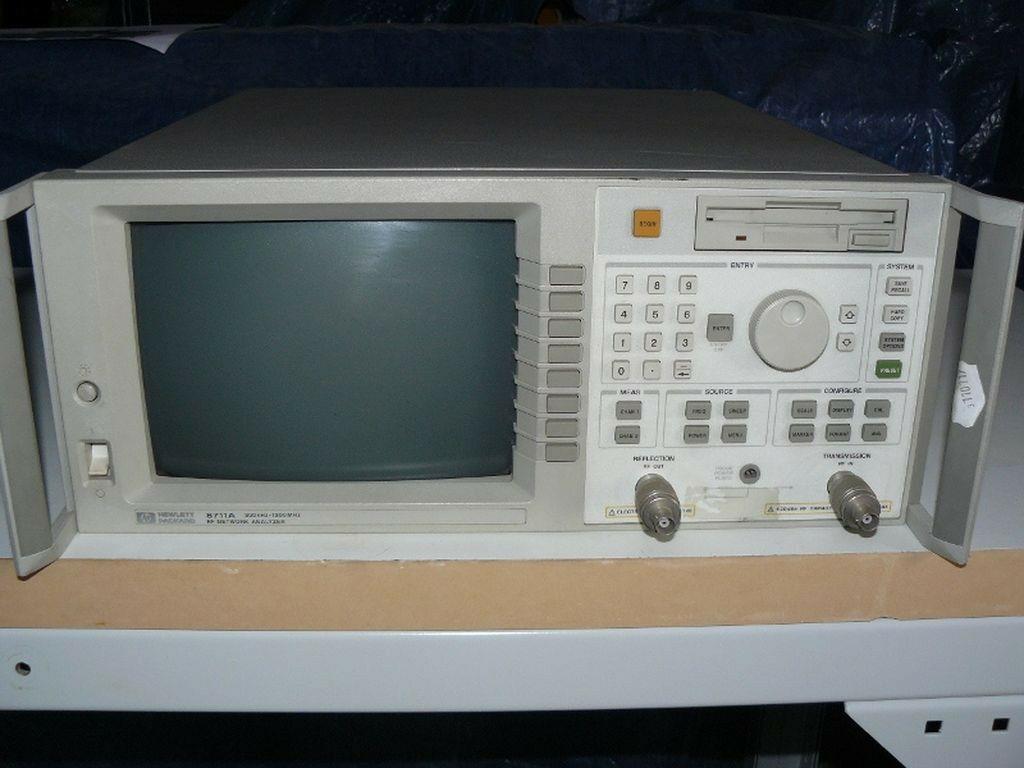 HP AGILENT 8711A 300kHz 1300MHz With Option 1C21E1 | eBay