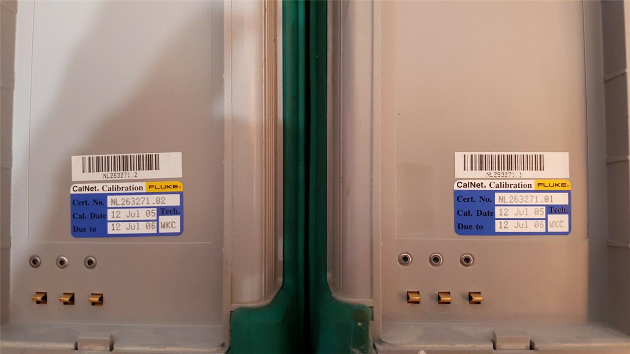 FLUKE MICROTEST OMNI Scanner + OMNI FIBER MM & Remote + CAT6 + MOD 8 ...