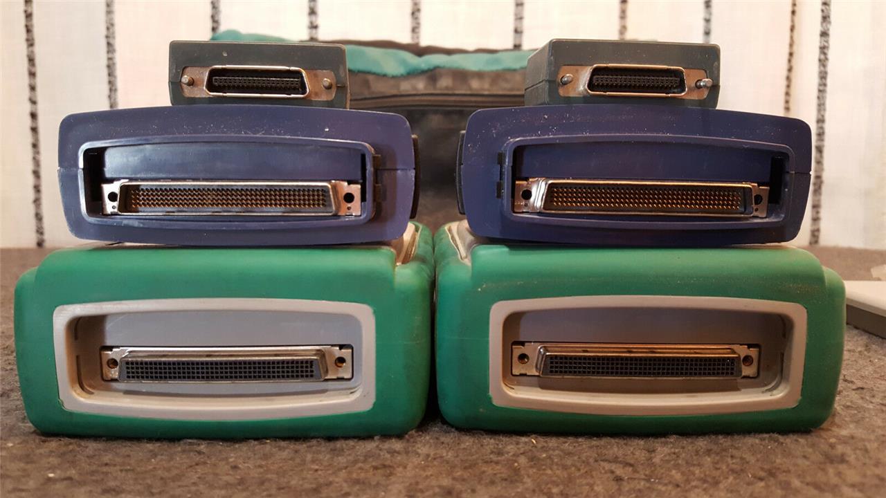 FLUKE MICROTEST OMNI Scanner + OMNI FIBER MM & Remote + CAT6 + MOD 8 ...