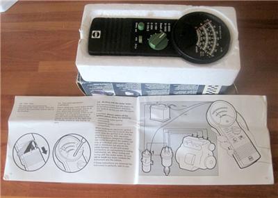 OPTILUX - "Pocket" Motor Tester - dwell - rev- counter - voltmeter ...