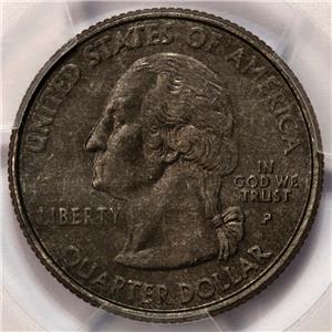 2001 PCGS MS63 Improperly Annealed Planchet Kentucky Quarter Mint Error ...