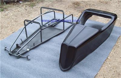 FORD MINI ROD / Go Kart Fibreglass Body & Bare Chassis! WE Freight ...