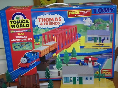 TOMY THOMAS THE TANK ENGINE ADVENTURE TRAIN SET 7408 BOXED | eBay