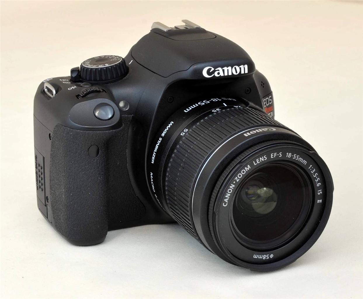 Canon EOS Digital Rebel T2i 550D 18 MP DSLR Camera Kit w/EFS 1855mm IS ...