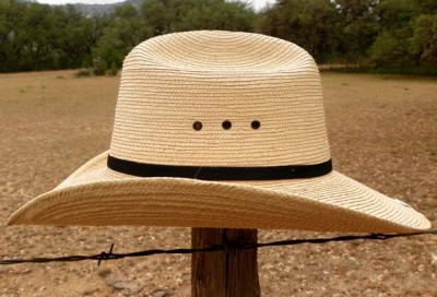 NEW SunBody Hats CATTLEMAN Guatemalan Palm Leaf Straw Western Cowboy ...