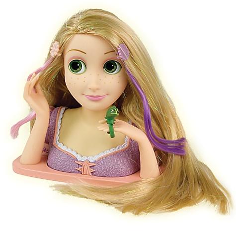 NEW DISNEY DELUXE TANGLED RAPUNZEL DOLL STYLING HEAD | eBay