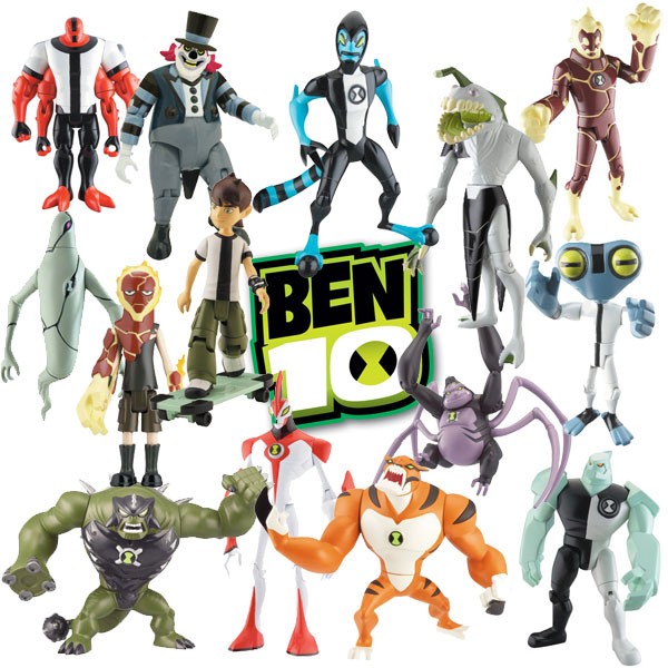 NEW BEN 10 - 10CM ACTION FIGURES WITH BONUS - CHOOSE YOUR OWN | eBay