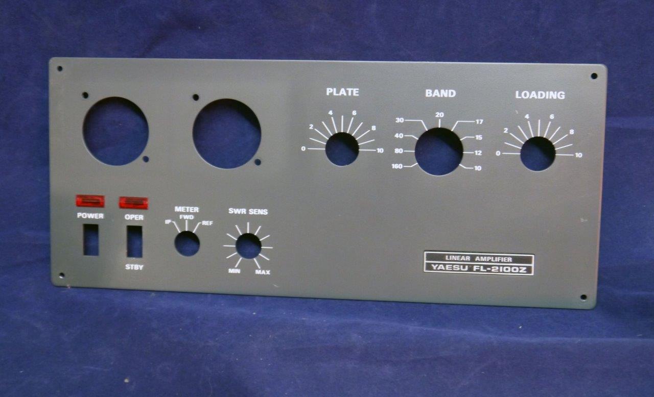 Yaesu FL-2100Z HF Amplifier part, front panel
