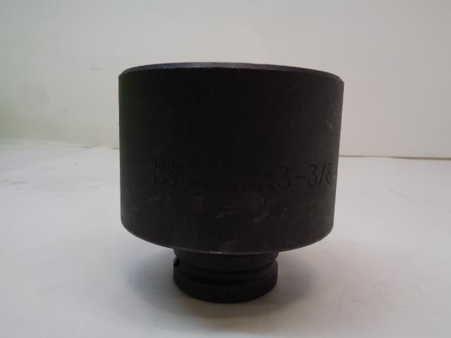 PROTO Model 10054 1" Drive 3-3/8" Short Length Standard Impact Socket 6 ...