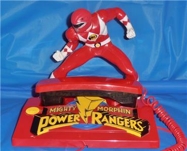 Mighty Morphin Power Rangers Phone....Need help ....Give me a call | eBay