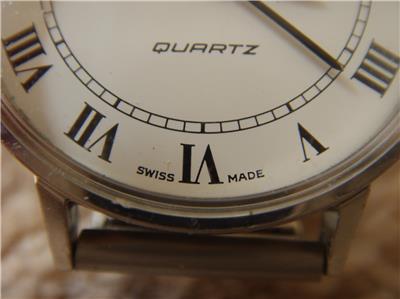 LADIES JEAN RENET SWISS QUARTZ WATCH STAINLESS STEEL FLEXI STRAP NEW ...