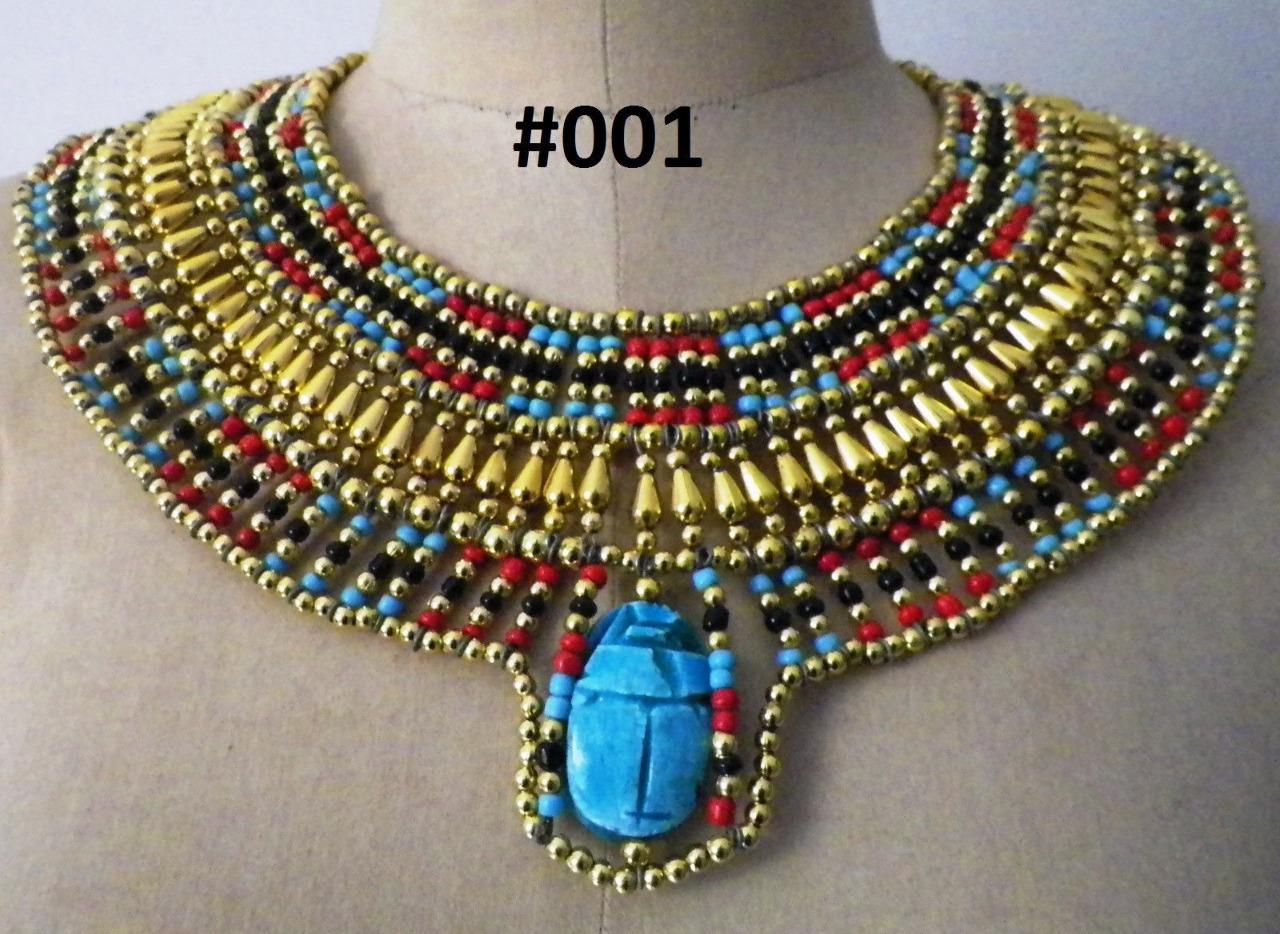 Egyptian Egipto Египет Ägypten Queen Cleopatra style Pharaoh's Necklace ...