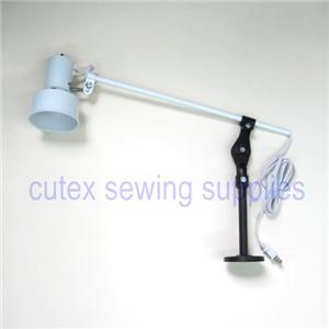 Sewing Machine Sealed Beam Light Lamp With Table Mount Stand ...