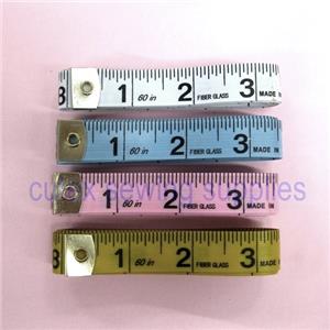 60 inch Fiberglass Tape Measure - Inch Increments on Both Sides | eBay