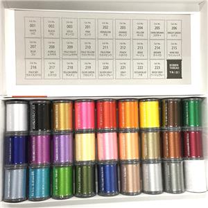 Janome Polyester Embroidery Thread Assortment Set #1 747465187425 | eBay