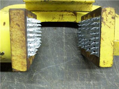 SPX Portable C Frame Truss Nail Plate Press w/ SPX PA6 Air Powered Pump ...