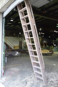 Wooden ships ladder | Tiny house stairs, Ship ladder, Stair ladder