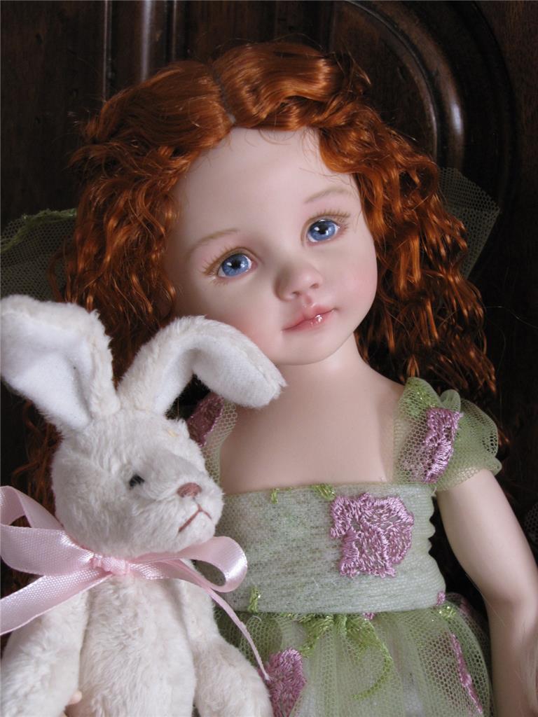 HANDMADE 12" FULL PORCELAIN DOLL *ALLISON* from DIANNA EFFNER MOLD