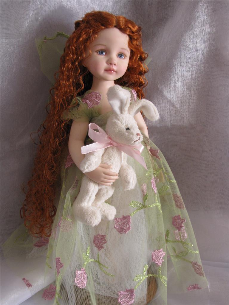 HANDMADE 12" FULL PORCELAIN DOLL *ALLISON* from DIANNA EFFNER MOLD