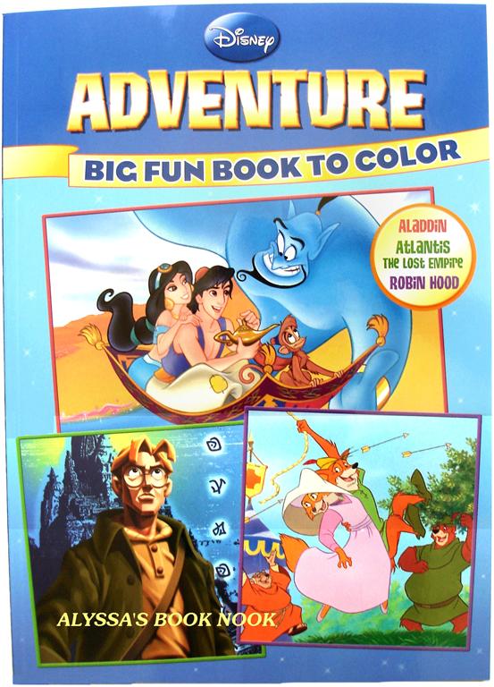 atlantis the lost empire coloring book