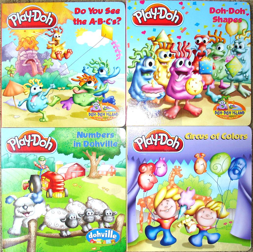 play doh coloring book