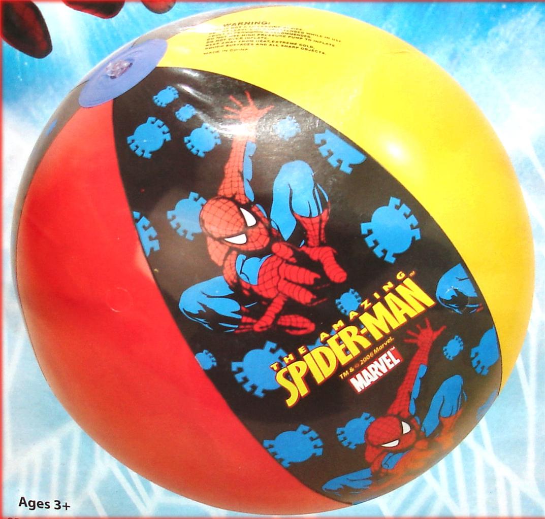 THE AMAZING SPIDER-MAN ~INFLATABLE 20" BEACH BALL~ 38798040984 | eBay