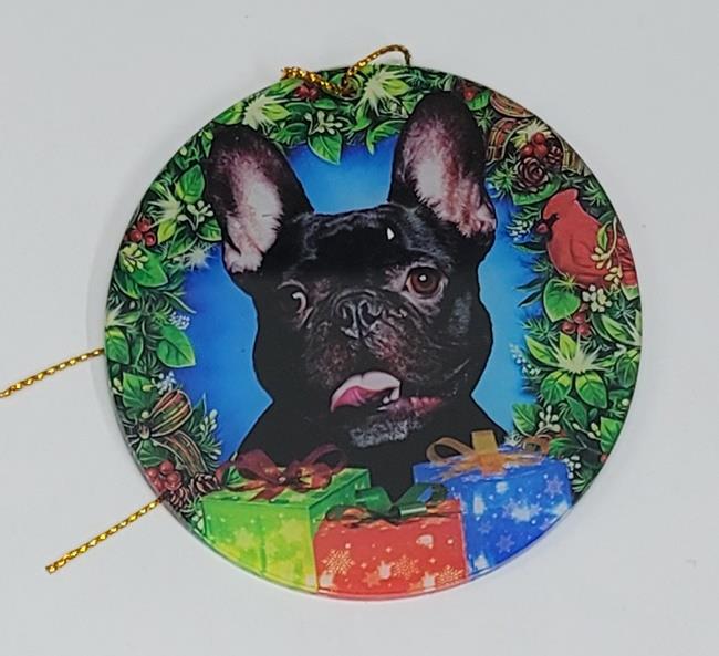 Favorite Dogs, Frenchie, Westie and More - Christmas Tree Ornament ...