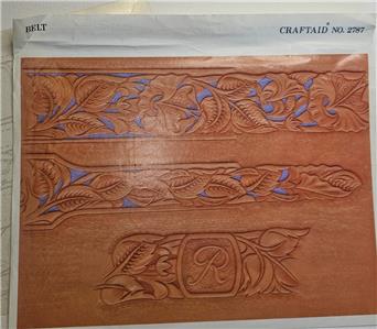 leather belt tooling patterns