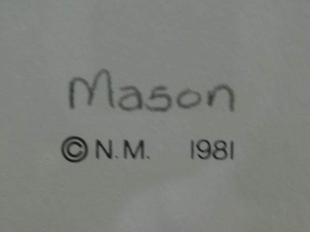 1981 Anthropomorphic print "Mason" N.M. - need help please. | Antiques ...