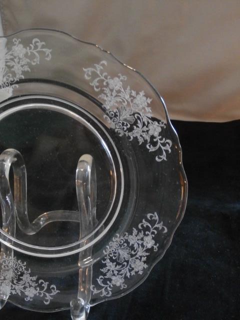 Does anyone recognize these etched crystal plates? | Antiques Board